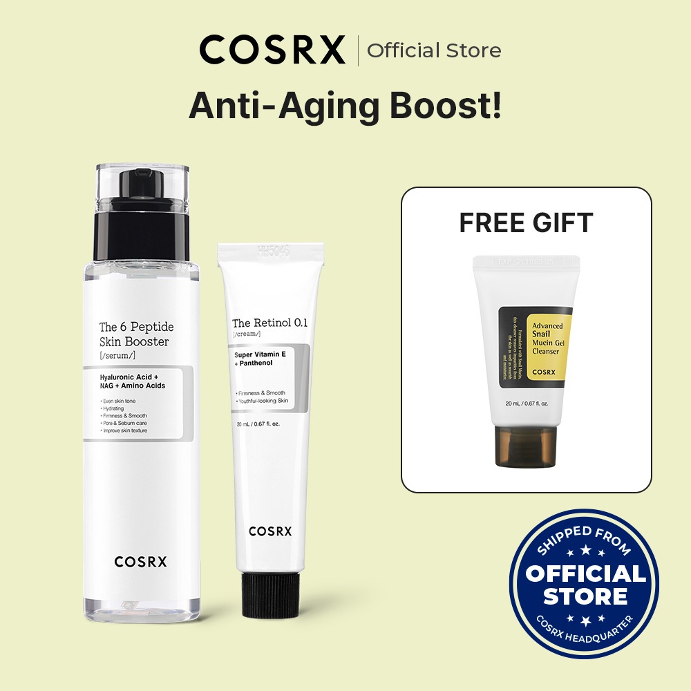 [COSRX OFFICIAL] ACNE CONTROL BOOST SET_6 Peptide Serum + Niacinamide ...