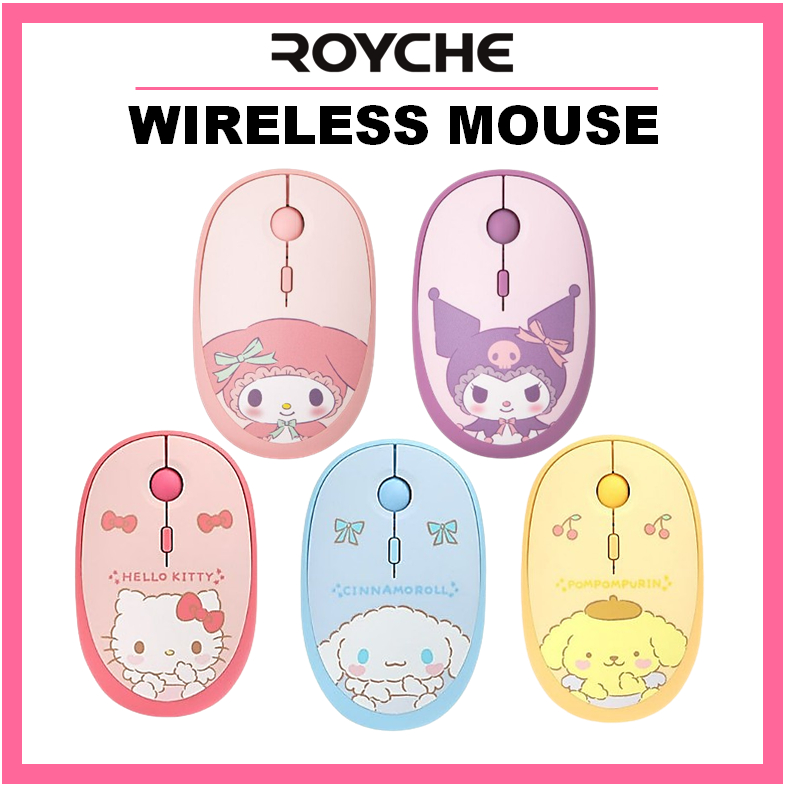 [ROYCHE] Sanrio Characters Multi-Pairing Wireless Mouse (MyMelody ...