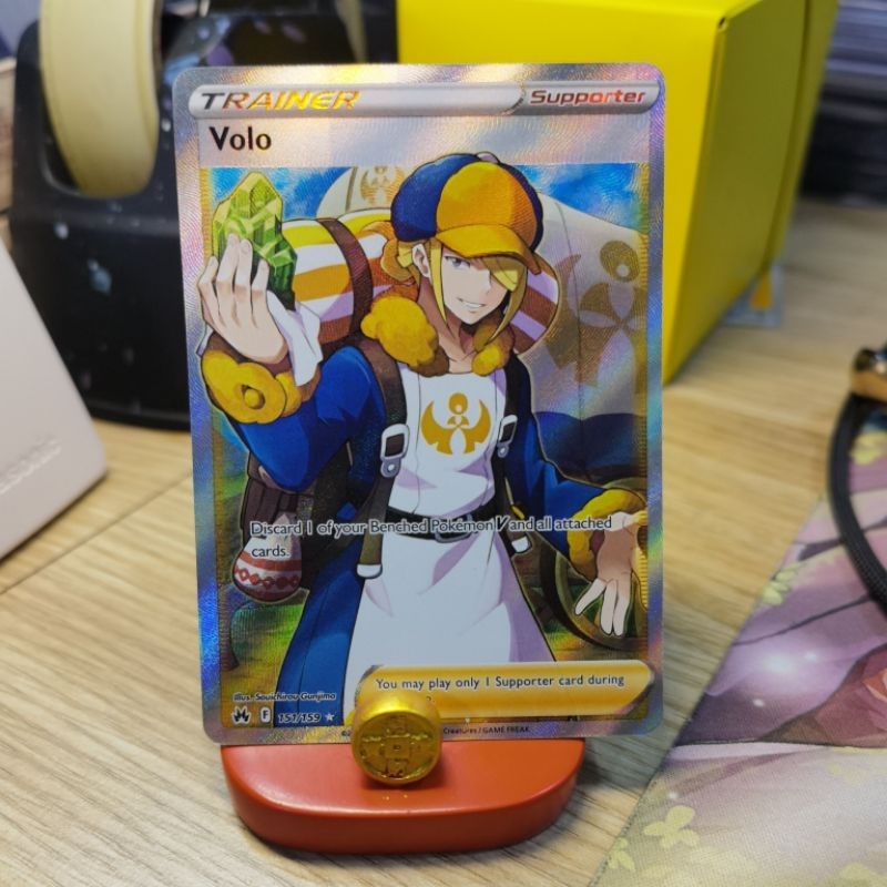 Volo - 151/159 - Full Art Ultra Crown Zenith Singles Pokemon TCG ...