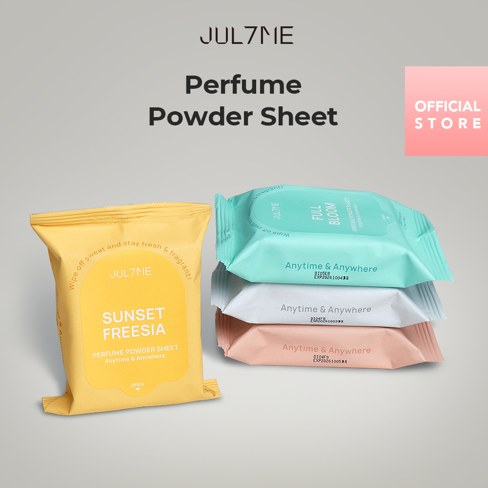 Julyme Perfume Powder Sheet 20 sheets | Shopee Philippines