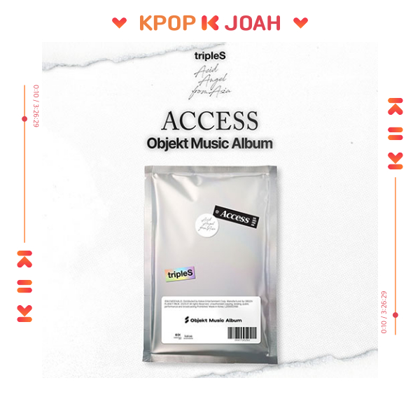 (OBJEKT MUSIC ALBUM) TRIPLES [Acid Angel from Asia 'ACCESS'] Mini Album ...