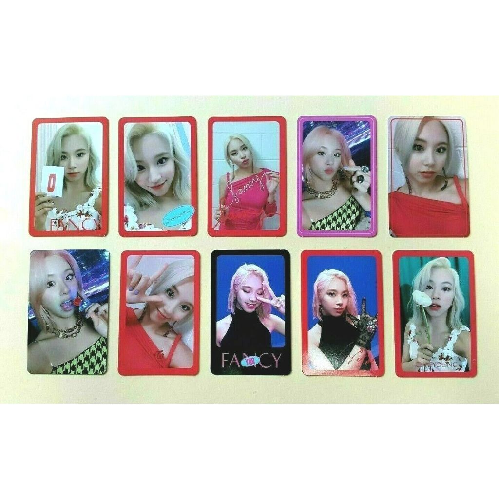 kpop Twice Fancy You 7th mini album OFFICIAL photocard - Chaeyoung ver. 1 | Shopee Philippines