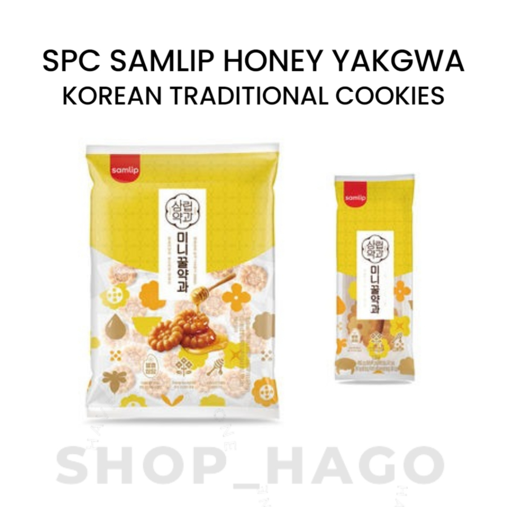 [SPC samlip] Honey Yakgwa Korean Traditional Cookies 70g/200g/500g ...