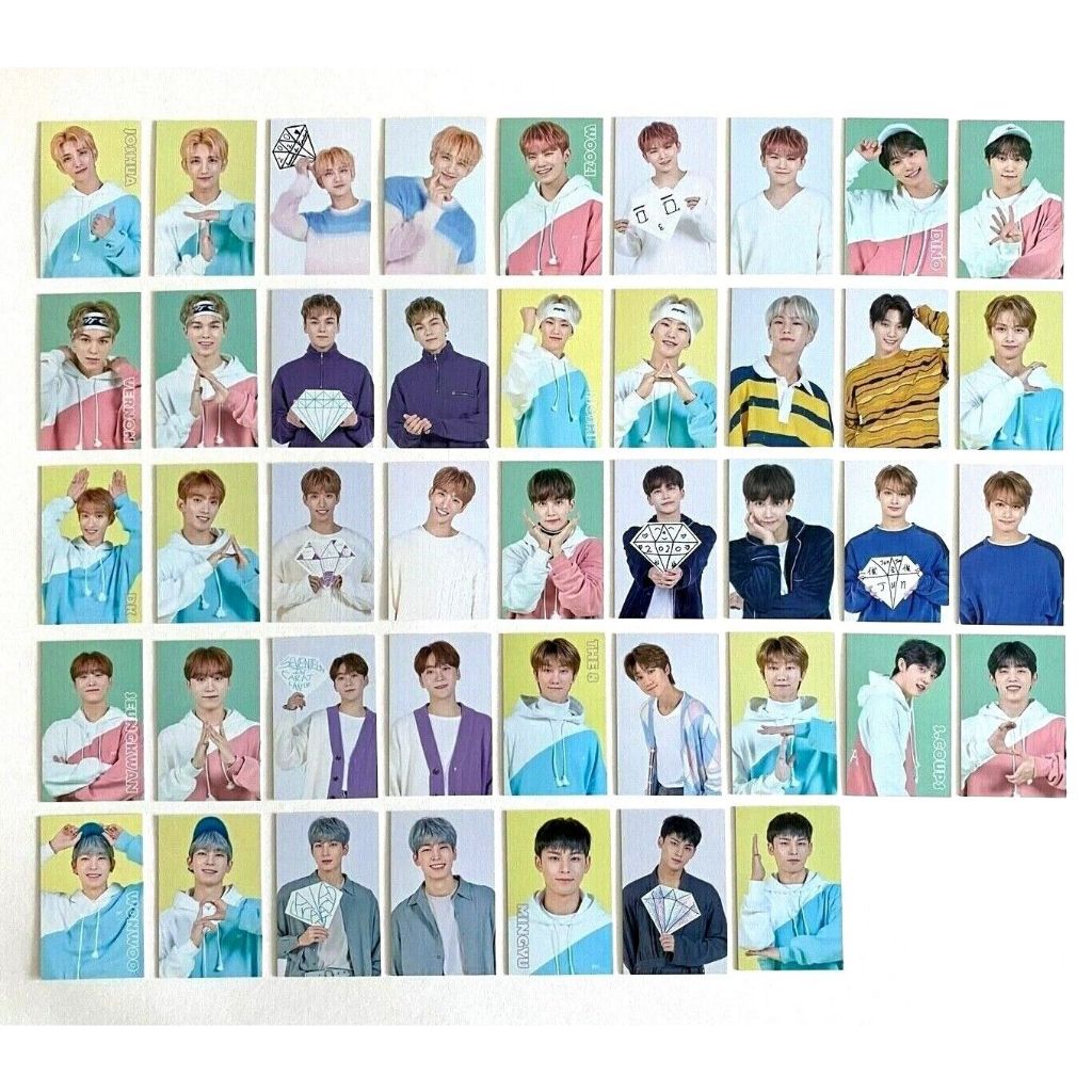 SEVENTEEN 4th Fan Meeting Seventeen in Carat Land Official Photocard ...