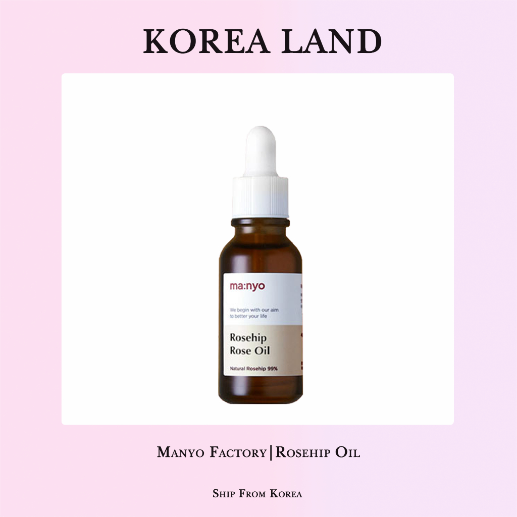 Manyo Factory | Rosehip Rose Oil (20ml) | Shopee Philippines