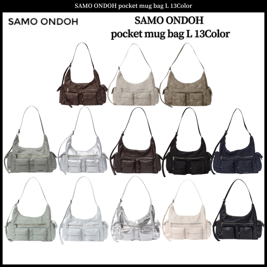 SAMO ONDOH pocket mug bag L 13Color Le Seraphim ChoiYena | Shopee ...