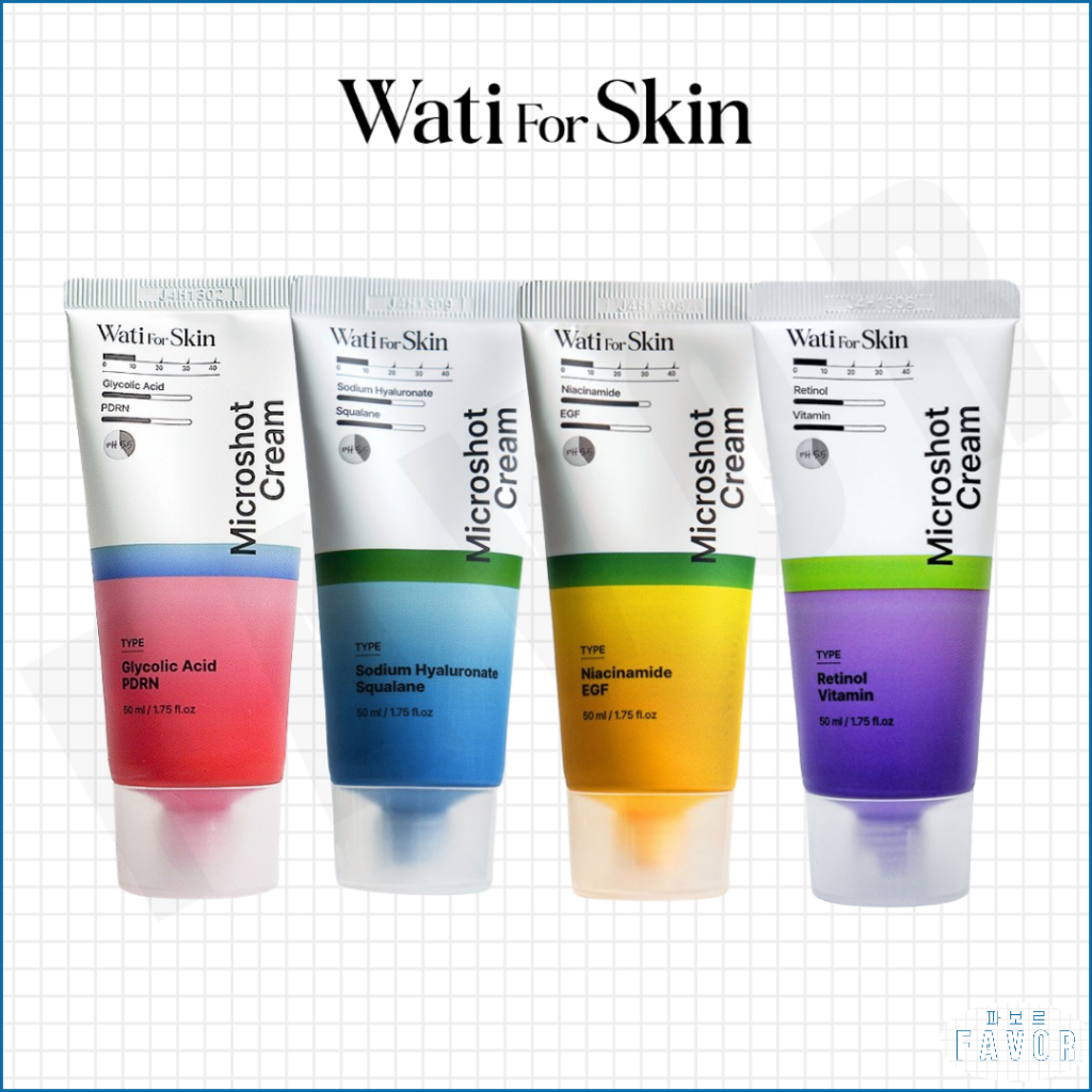 Wati For Skin Microshot Cream k-beauty Collagen PDRN Retinol ...
