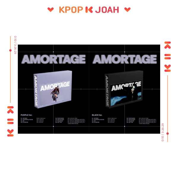 JISOO (BLACKPINK) [AMORTAGE] Mini Album EXCLUSIVE EDITION (14th Feb.2025) | Shopee Philippines