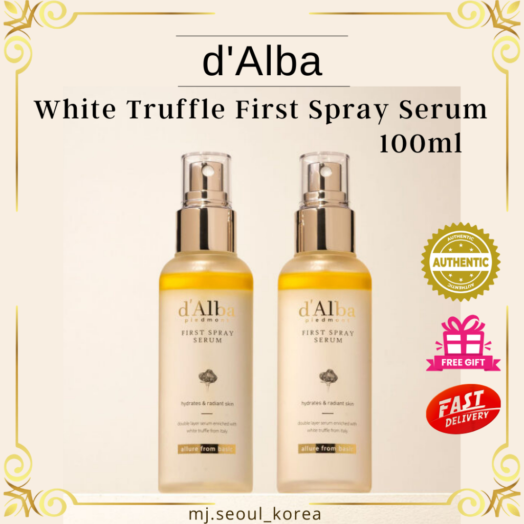 d'Alba White Truffle First Spray Serum 100ml | Shopee Philippines