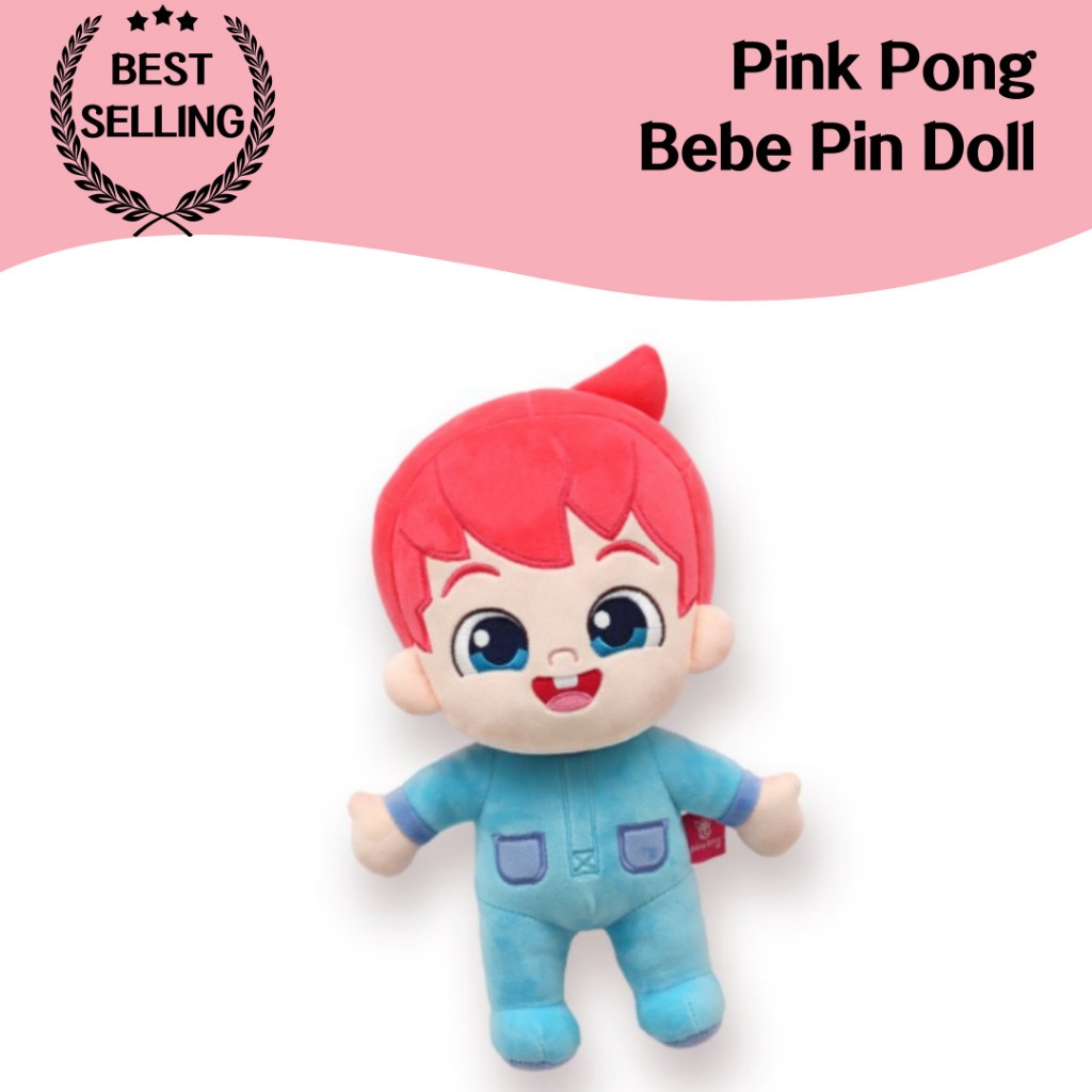 Pinkfong Bebefin Doll 30cm - Children's Gift, Pinkfong Fan Goods, Doll ...
