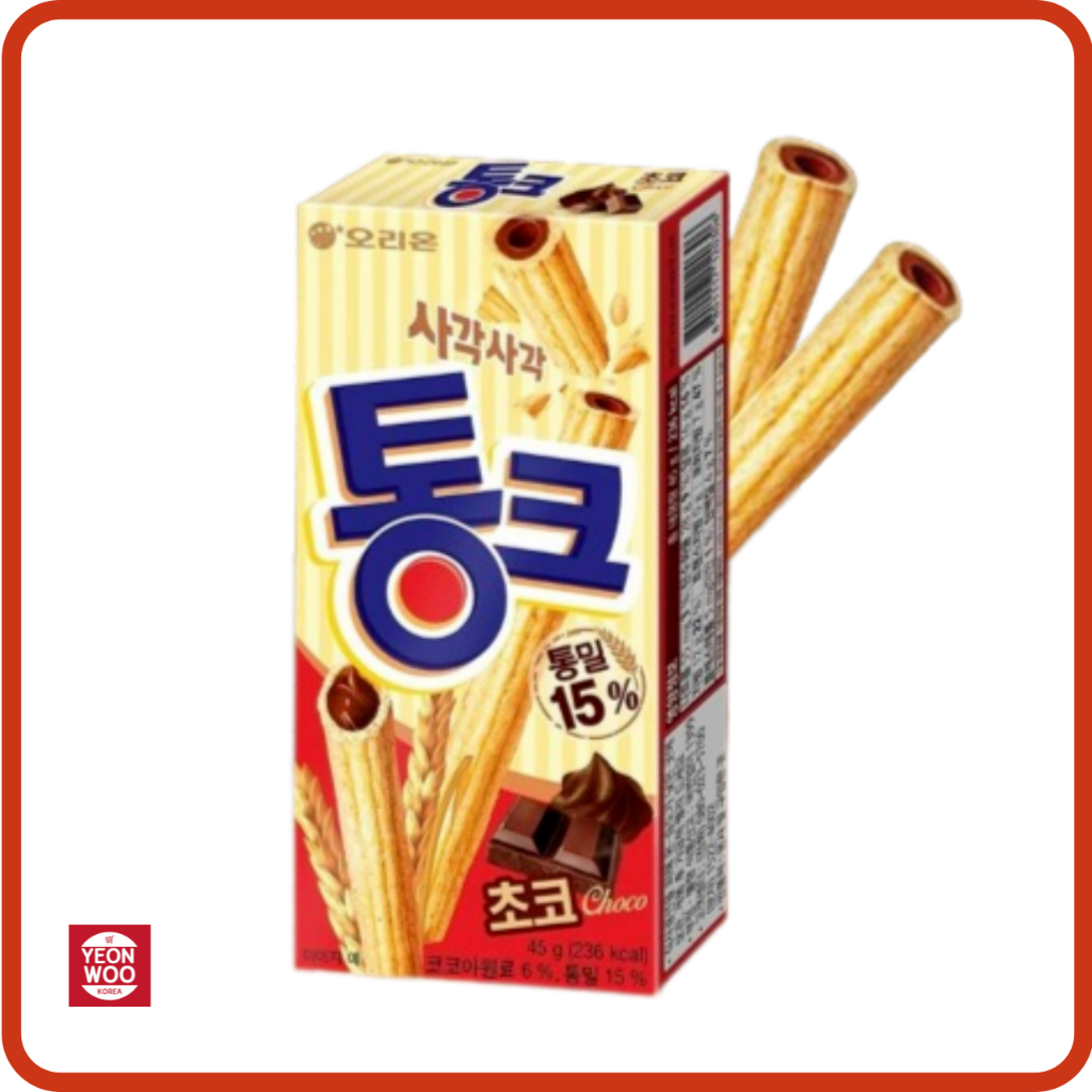 ORION TONK CHOCO STICK 45g ( CRIPSY CREAM CHOCO STICK ) | Shopee ...