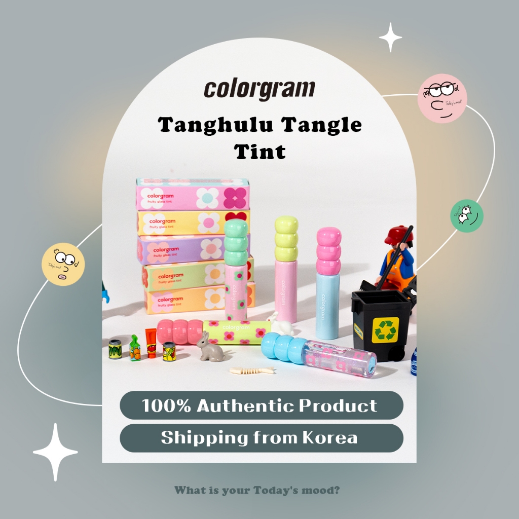[Colorgram] Tanghulu Tangle Tint 2.8g Fruity Glass Tint COLORGRAM Korea ...