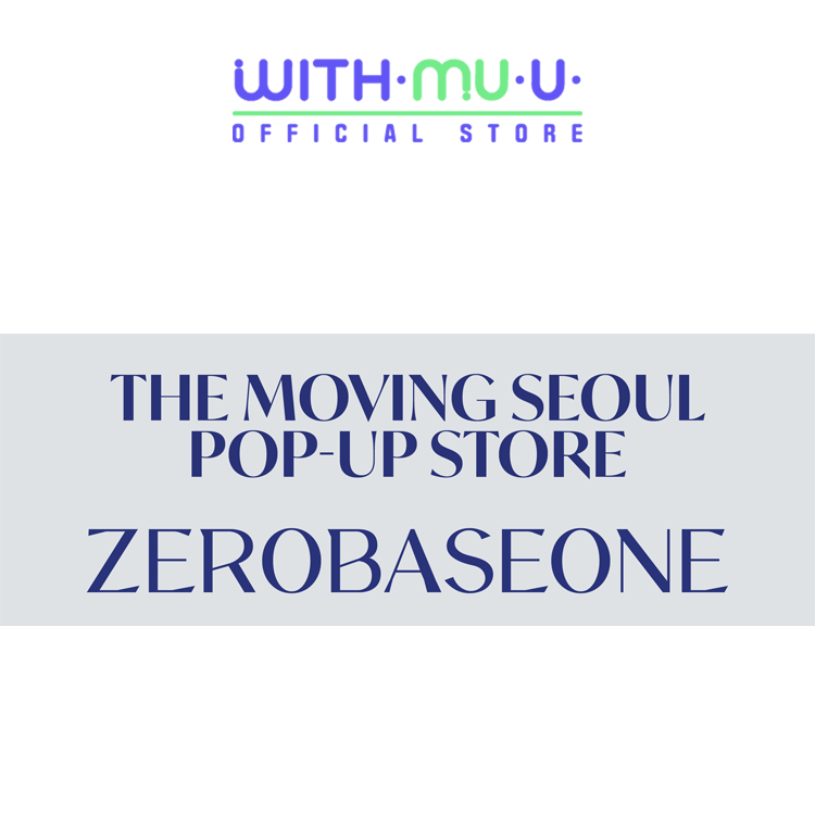 ZEROBASEONE (ZB1) The Moving Seoul POP-UP Store Official MD | Shopee Philippines