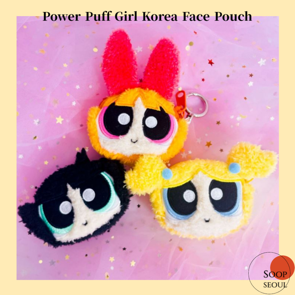 Power Puff Girl Face Pouch / Coin purses airpodscase | Shopee Philippines