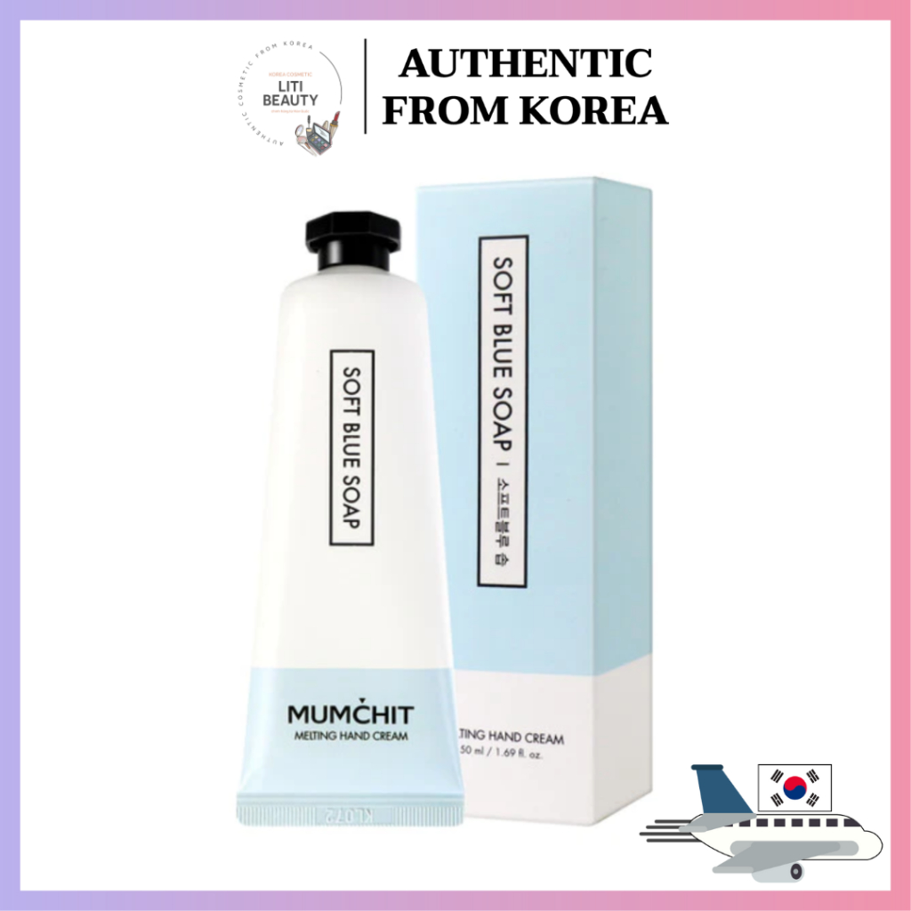 Mumchit Soft Blue Soap Fragrance Hand Cream Korea 50ml | Shopee Philippines