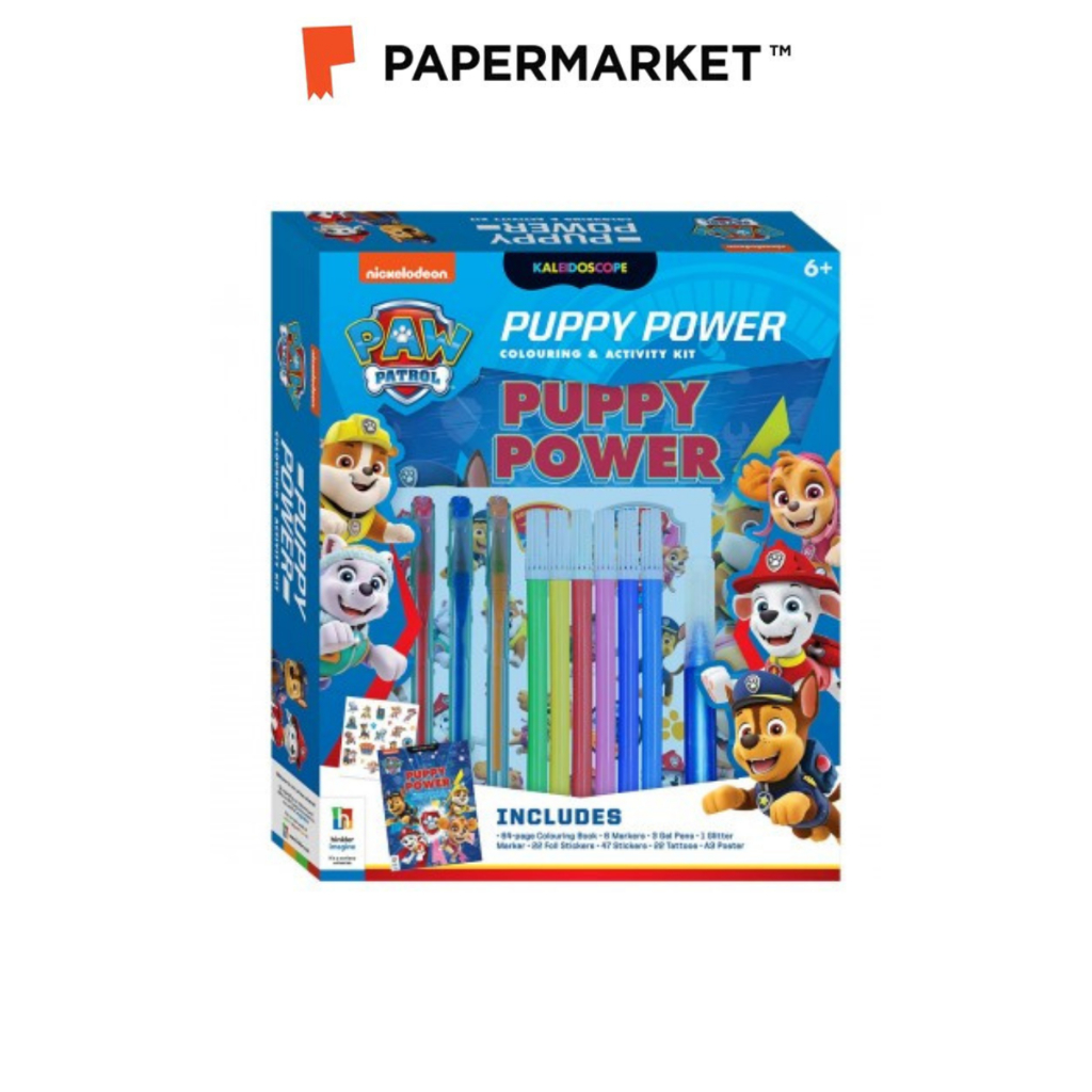 Paw Patrol Puppy Power Colouring Activity Kit | Shopee Philippines