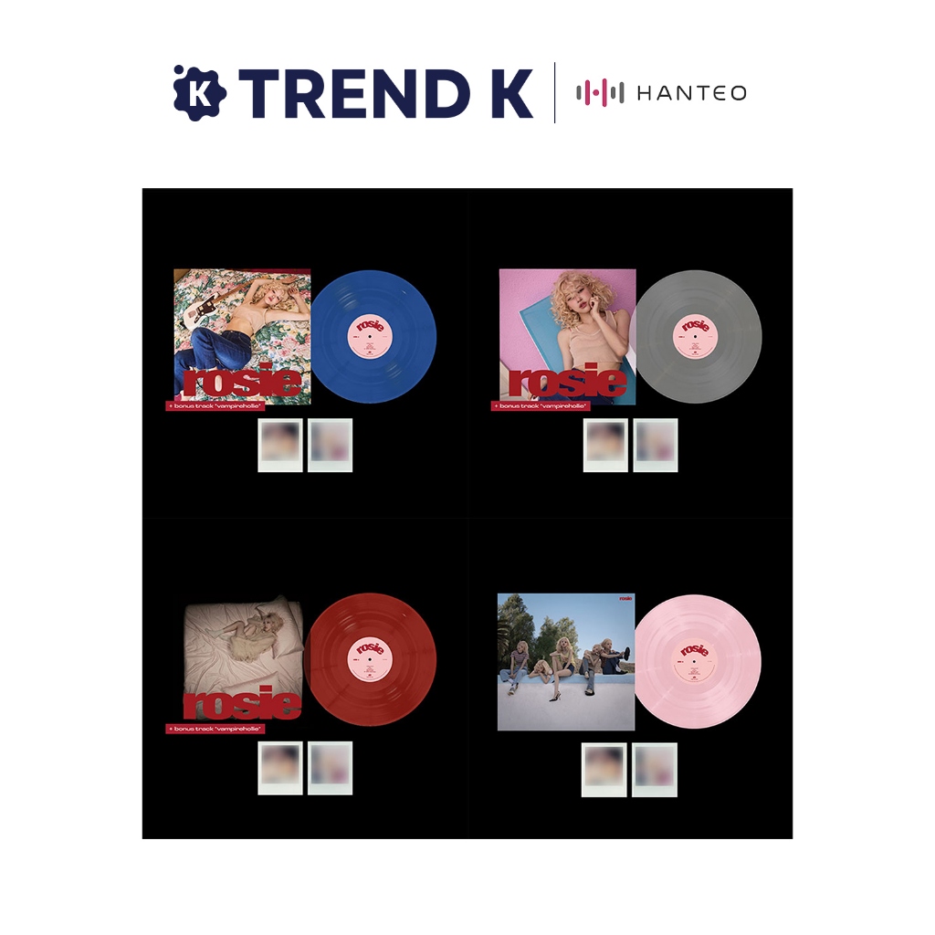 BLACKPINK ROSE (ROSÉ) - first studio album [rosie] (vinyl) | Shopee ...