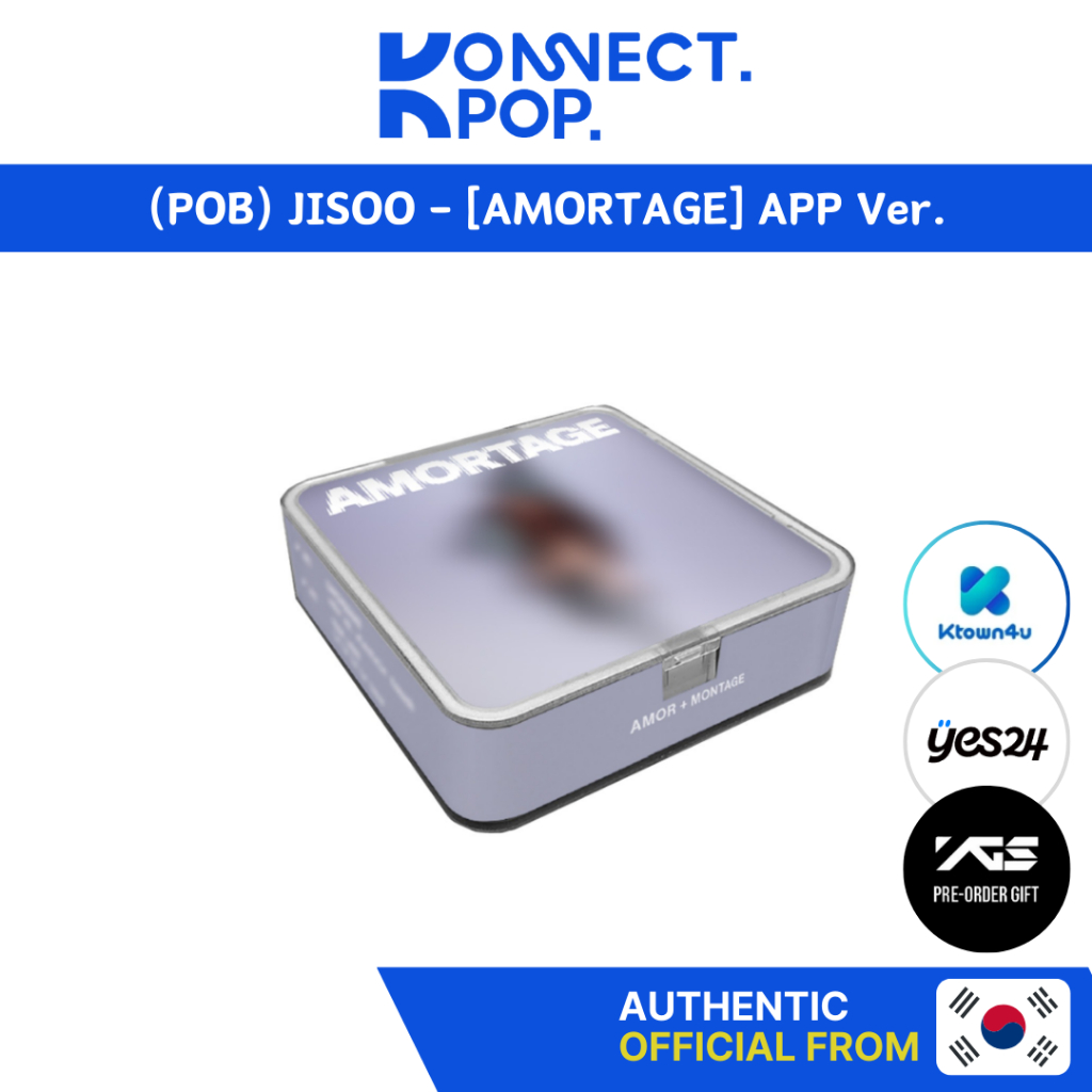 (POB)(APP Ver) JISOO - Mini Album [ AMORTAGE ] | Shopee Philippines