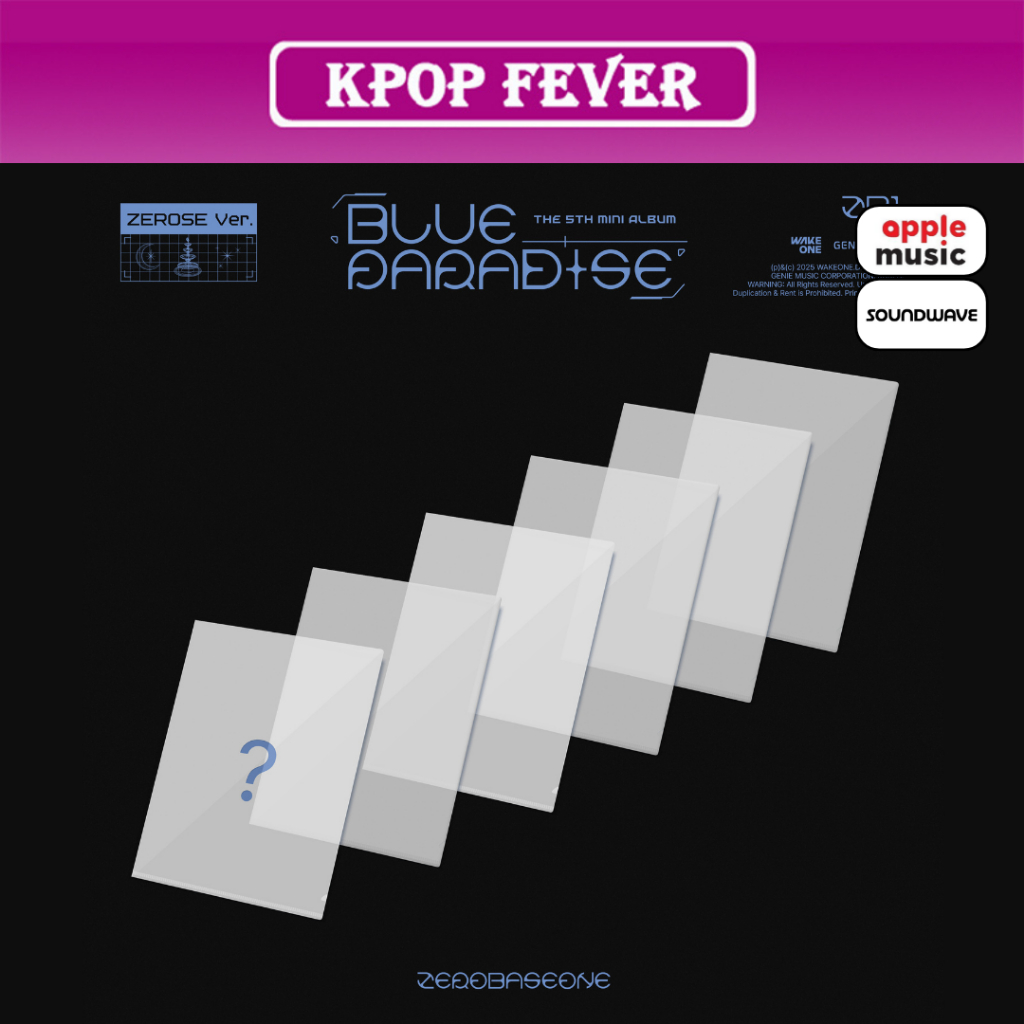 ZEROBASEONE (ZB1) - [ BLUE PARADISE ] 5TH MINI ALBUM / ZEROSE VER ...