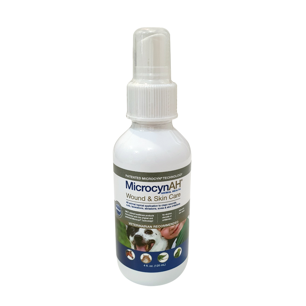 [MicrocynAH] Wound & Skin Care Spray for All Pets 120ml | Shopee ...