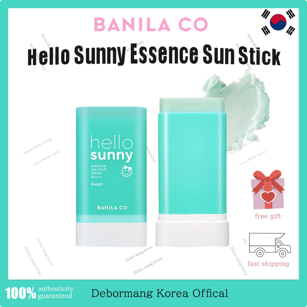 BANILA CO Hello Sunny Essence Sun Stick SPF50+ PA++++ Fresh 18.5g ...