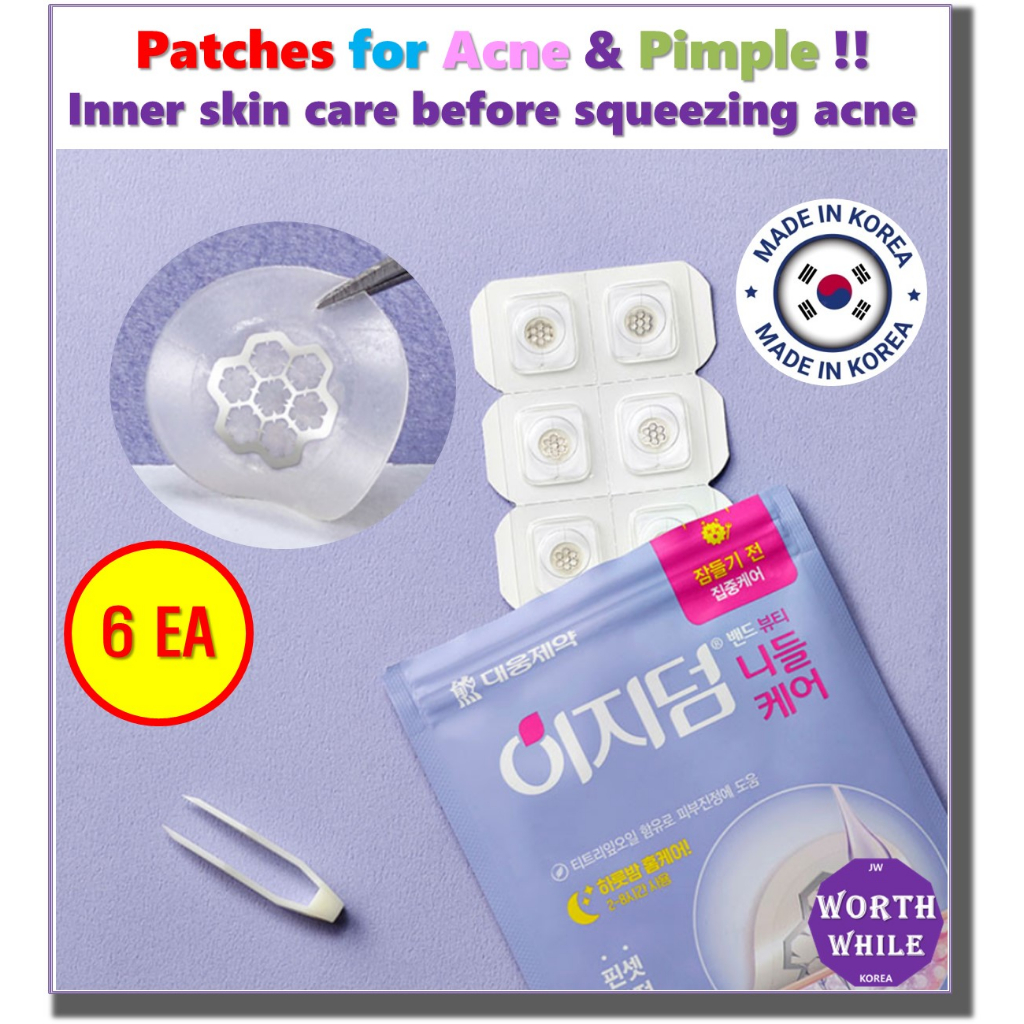Easyderm Quick Calming, Needle Care Patch For Acne & Pimple to Natual ...