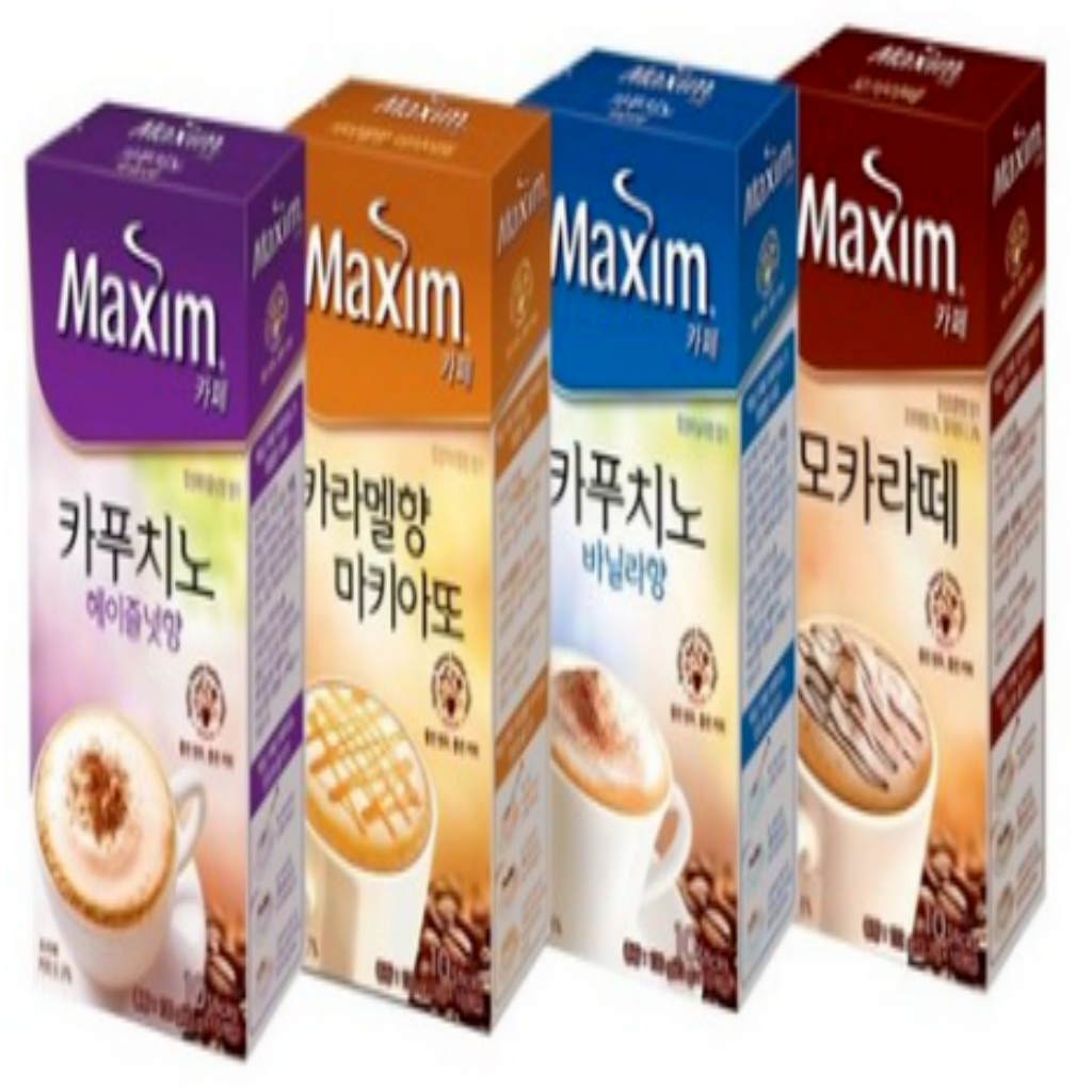 [Maxim] Maxim Cafe, cappuccino hazelnut, caramel-scented macchiato ...