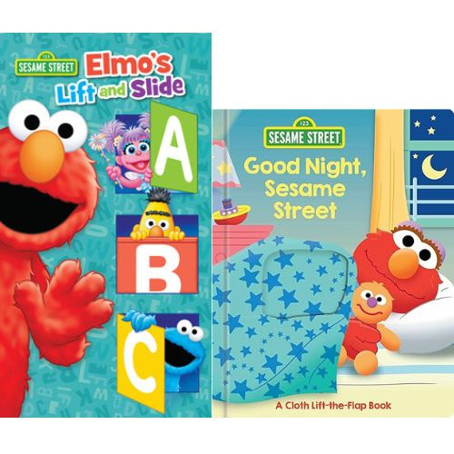 Sesame Street : Elmo's Lift and Slide ABC/Good Night (Studiofun ...