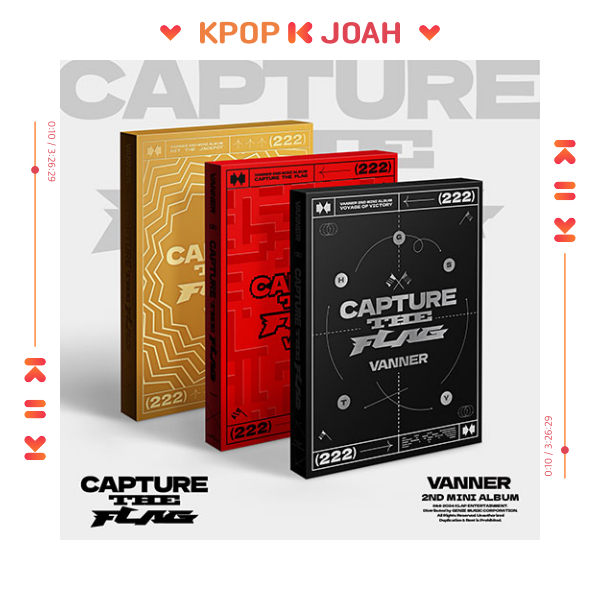 VANNER [CAPTURE THE FLAG] 2nd MINI ALBUM (30th Jan.2024) | Shopee ...