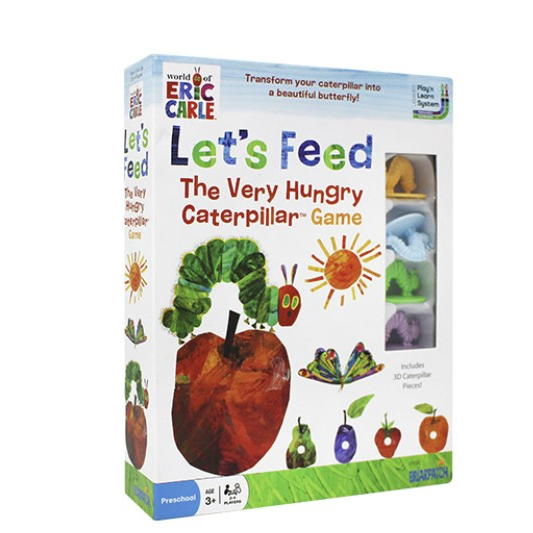 Let's Feed The Very Hungry Caterpillar Counting Cards Kids Game, Based on The World of Eric ...