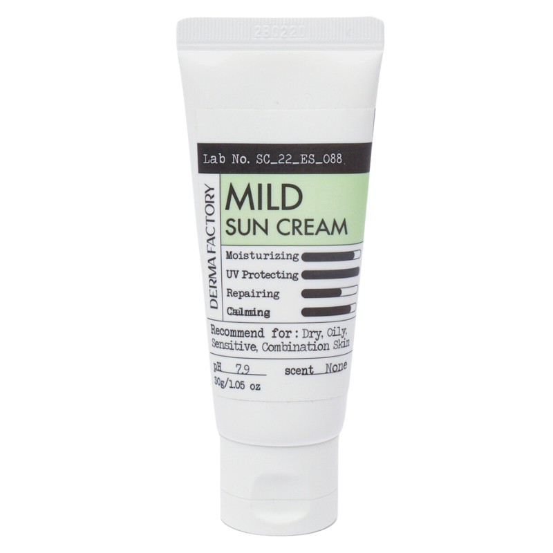 DERMA FACTORY Mild Sun Cream SPF50+ PA++++ | Shopee Philippines