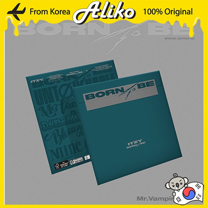 ITZY - [BORN TO BE] (SPECIAL EDITION / Mr. Vampire Ver.) | Shopee Philippines