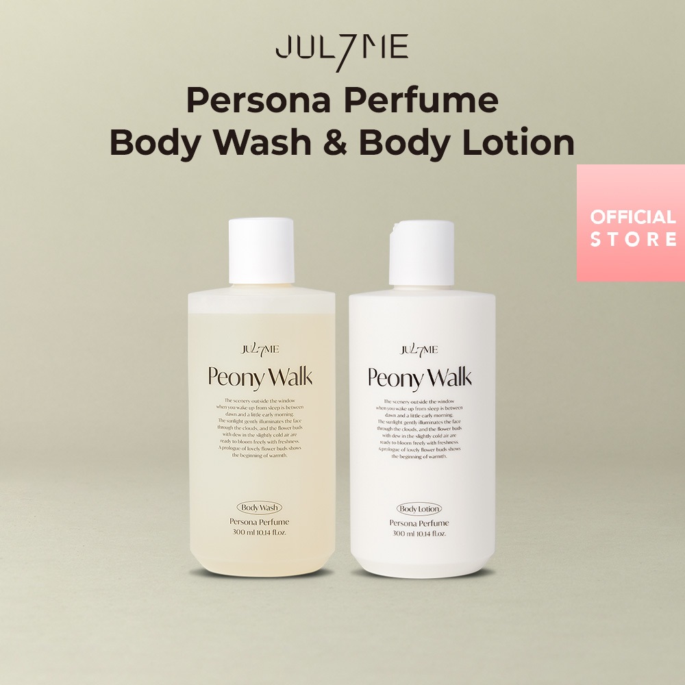 Julyme Persona Perfume Body Line: Body Wash 300ml, Body Lotion 300ml ...