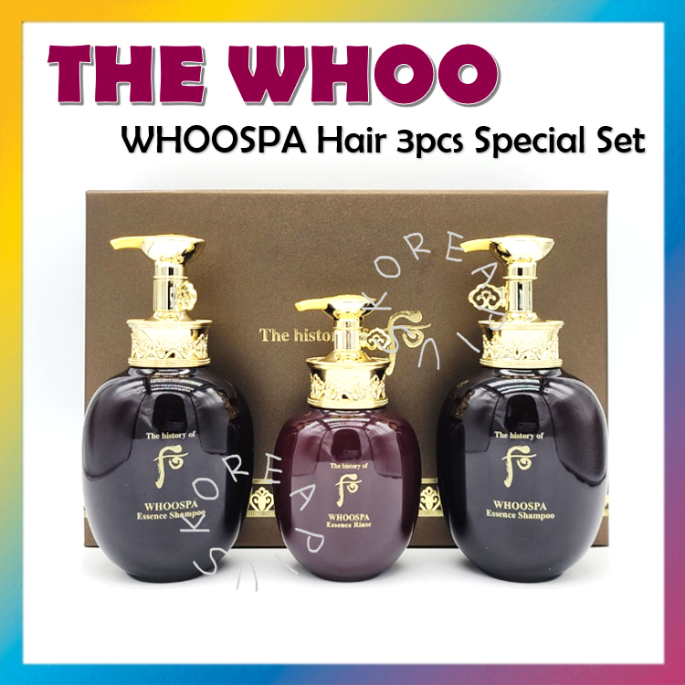 [THE WHOO] WHOOSPA Hair 3pcs Special Set | Shopee Philippines