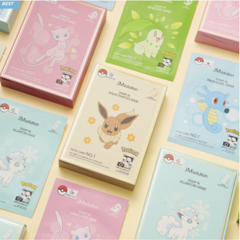 JM Solution Pokemon Stamp In Mask Pack 10EA | Shopee Philippines
