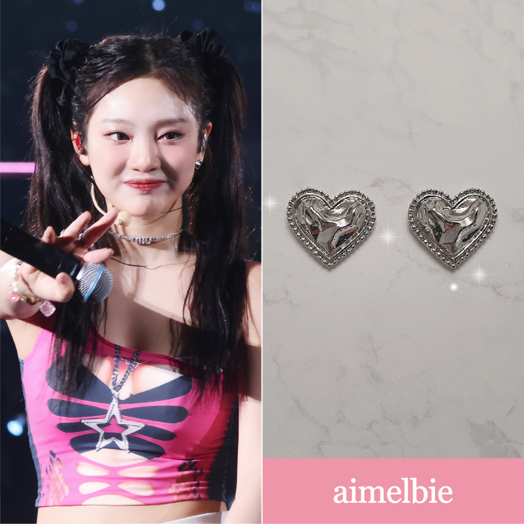 [Aespa NingNing, Red Velvet Joy, IVE Gaeul, ITZY Yuna Earrings] ♥ ...