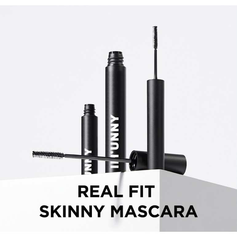 Mascara, [IM'UNNY] Real Fit Skinny Mascara 3.5g Black, Brown Made in Korea | Shopee Philippines