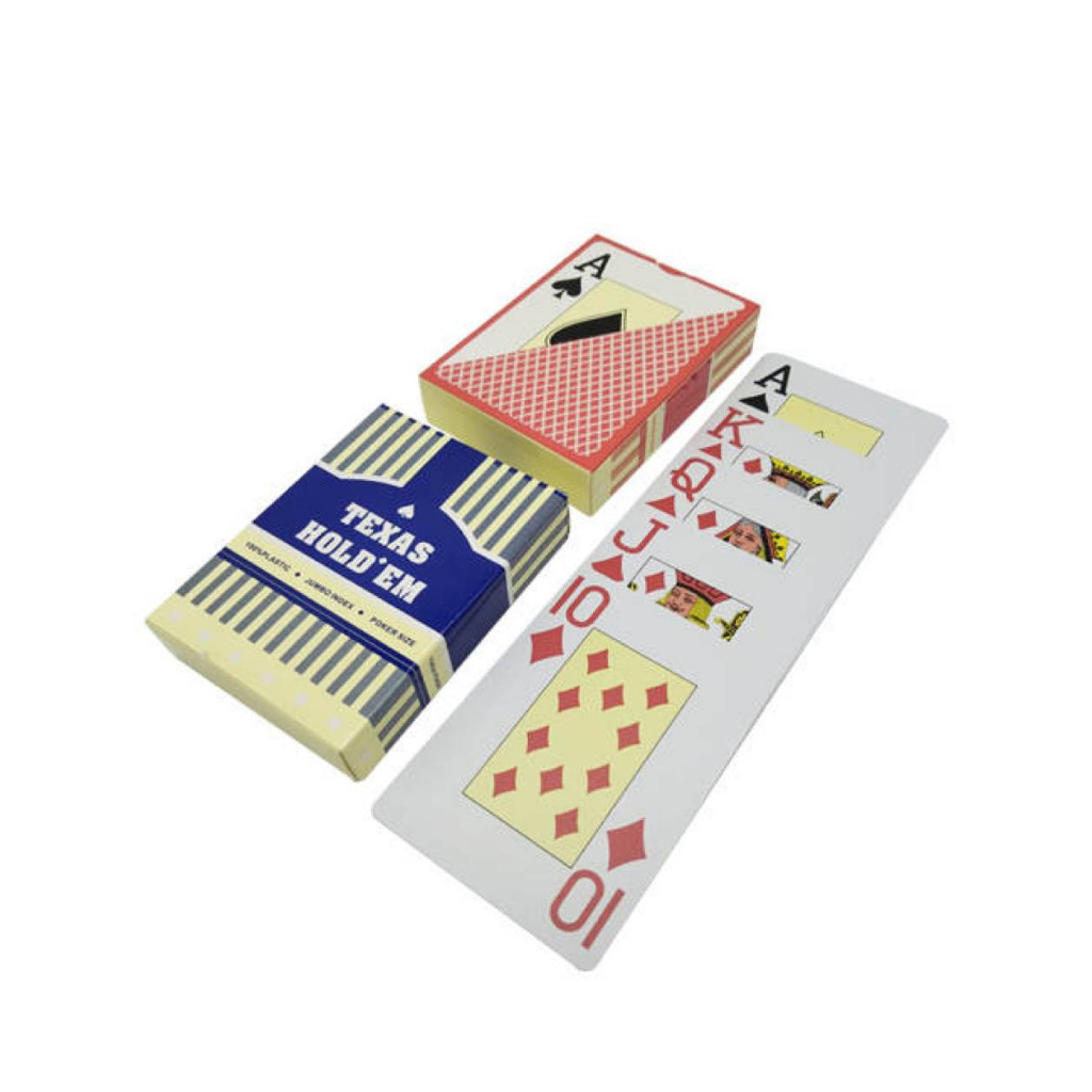 [SG SELLER] Texas Hold’em Poker Playing Cards (Plastic/Waterproof ...