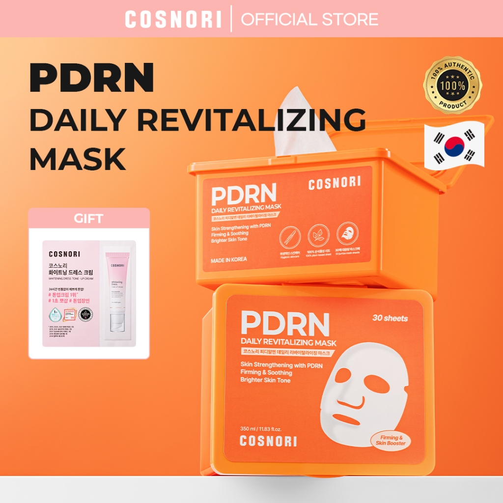 COSNORI PDRN Daily Revitalizing Mask (30EA) | Shopee Philippines