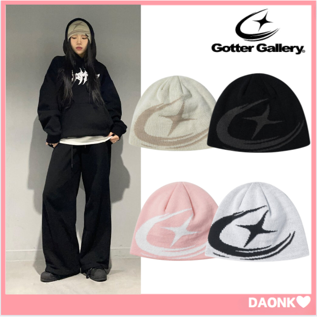 [GOTTER GALLERY] GOTTER GALLERY SYMBOL UNCUFFED BEANIE 4 colors ...