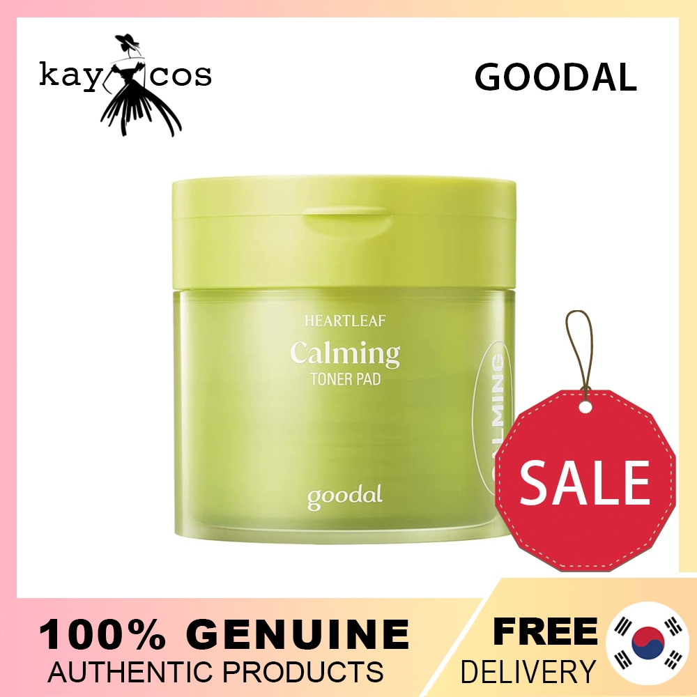 GOODAL Houttuynia Cordata Calming Toner Pad (70 pads) | Shopee Philippines