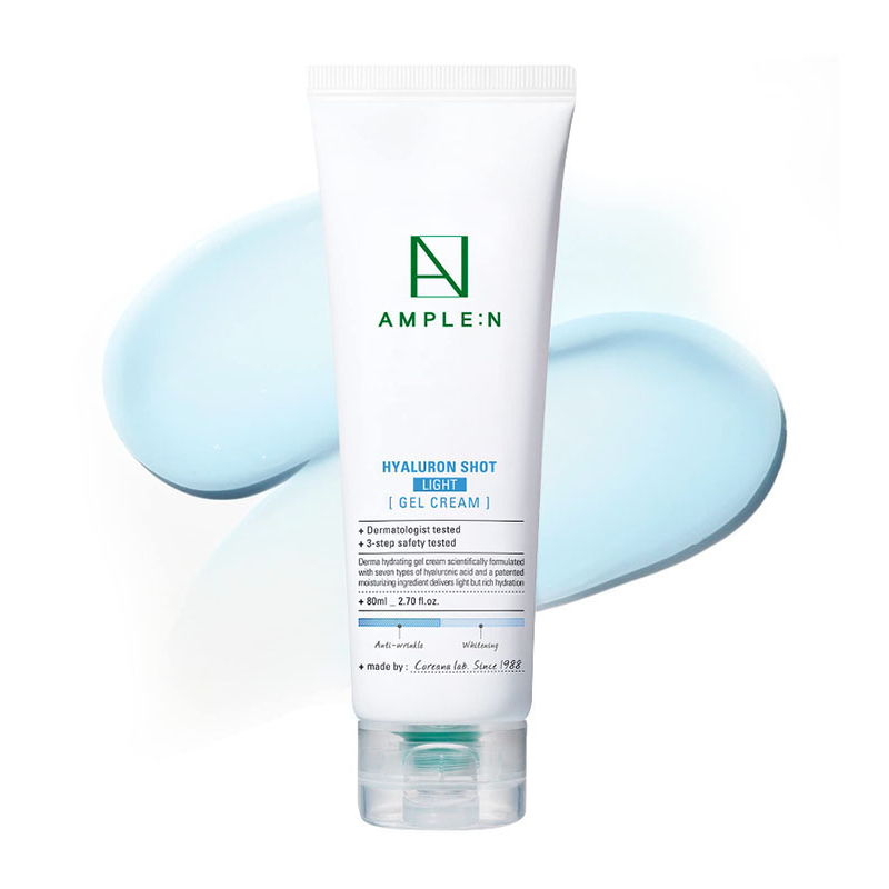 AMPLE:N Hyaluron Shot Light Gel Cream 80ml, K-Beauty | Shopee Philippines