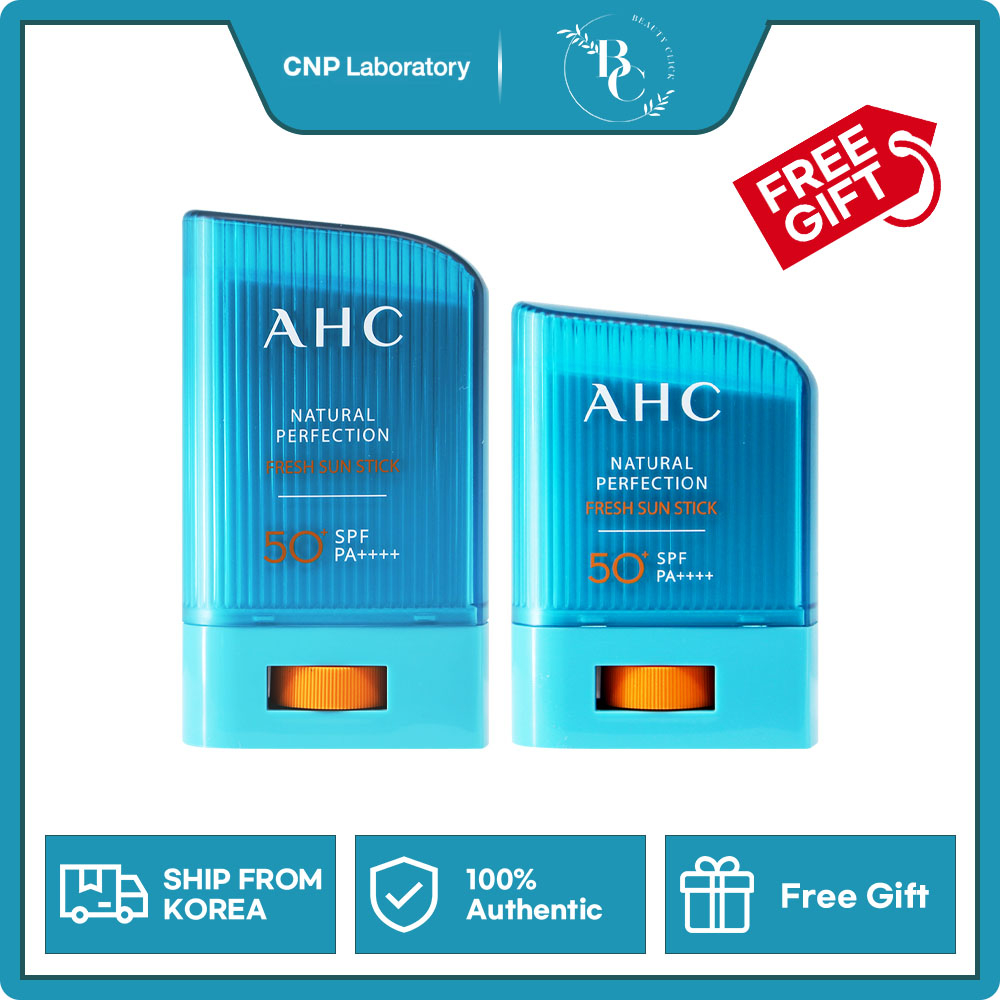 [AHC] Natural Perfection Fresh Sun Stick SPF50+ 14g, 22g | Shopee Philippines
