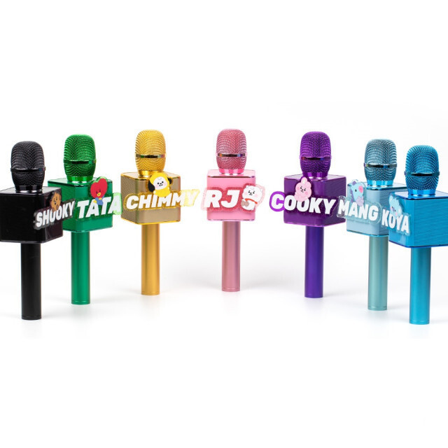 [Kstairway] BTS BT21 LINE FRIENDS Microphone Character - ROYCHE'S MIC ...