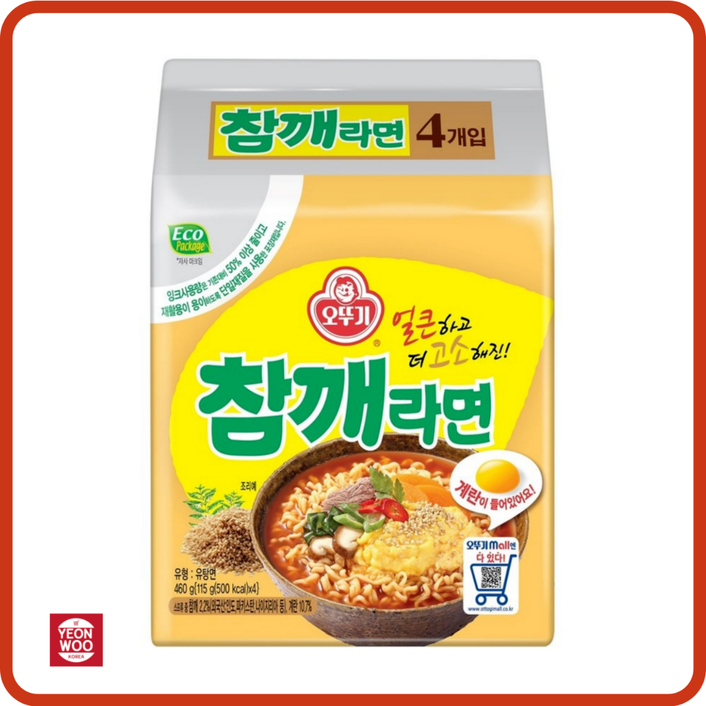[Ottogi] Sesame Ramen 460g(115g×4) from korea | Shopee Philippines