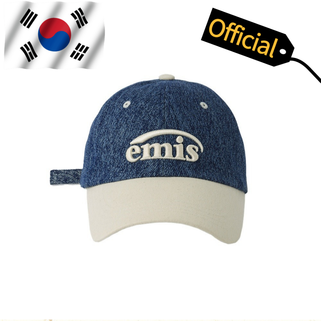 EMIS NEW LOGO DENIM BALL CAP SERIES - 3 Colours | Shopee Philippines