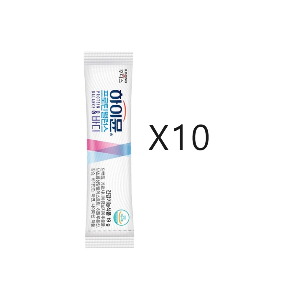 ILDONG himmune protein balance & body 19g x 10pcs (No Box) | Shopee ...