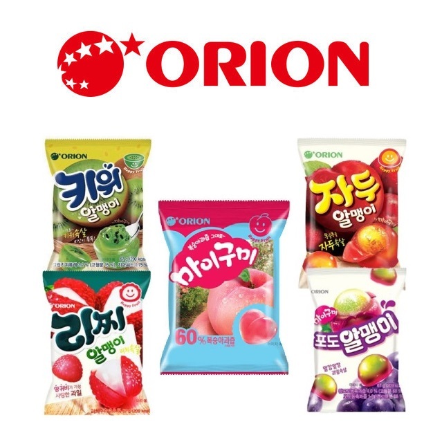 [ORION] Fruit Jelly Korean Gummy Jelly 67g | Shopee Philippines