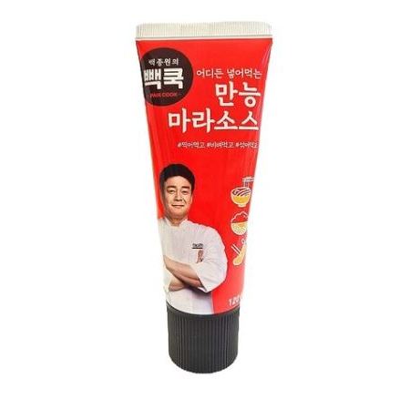 Paik Cook Korean Food Seasoning Sauce Spicy, mara sauce Baek Jong Won ...