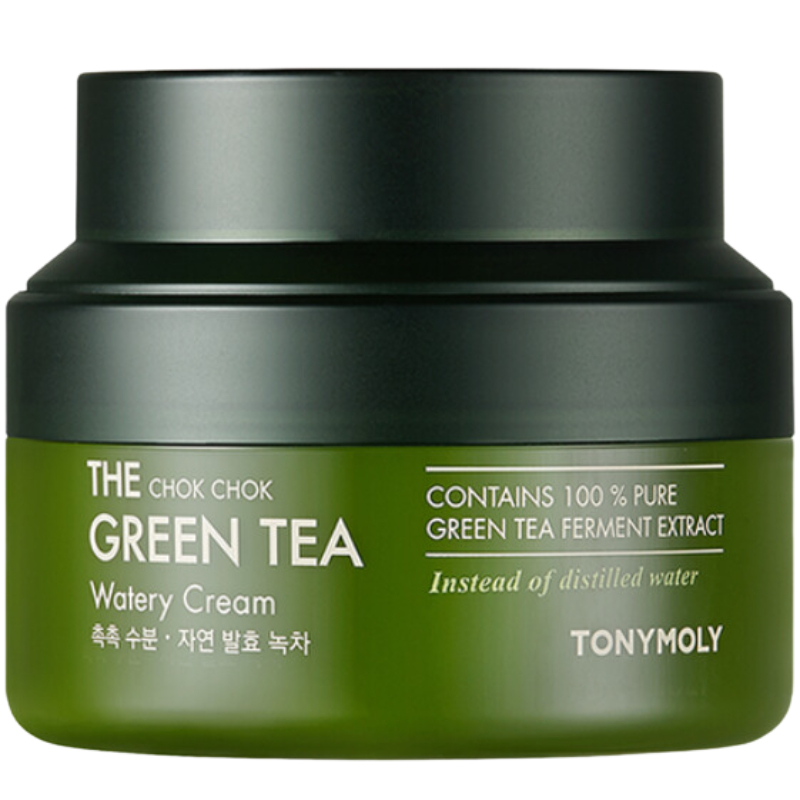TONYMOLY The Chok Chok Green Tea Watery Cream 2.02 fl.oz / 60ml (Expiry date: 2027.02) | Shopee ...